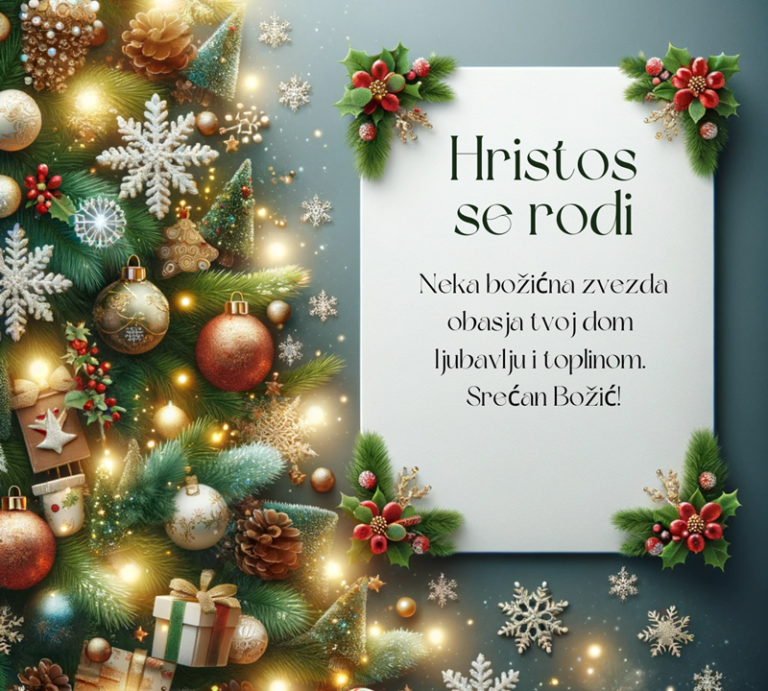 Čestitke za Božić | Slikovne poruke za Božić | Slatkoteka